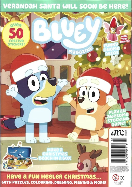 BLUEY MAGAZINE ISSUE 55 - Have a Fun Heeler Christmas $13.90 - PicClick AU