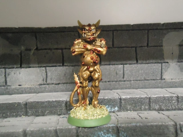 GOLDEN DEMON DAEMON 2 trophy/prize limited release citadel metal ...