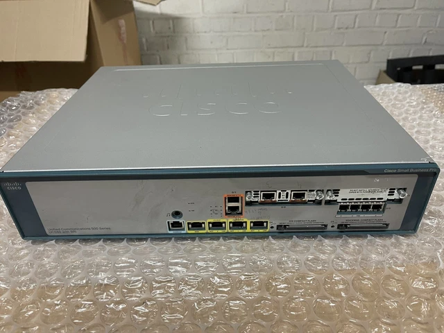 ROUTEUR DE PASSERELLE VOIP CISCO UC560-BRI-K9 avec module VIC2-2BRI-NT ...