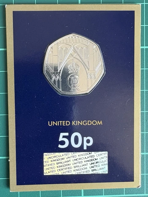 2023 KING CHARLES III Coronation 50p Fifty Pence BU Coin In Certified Pack - New £11.12 ...