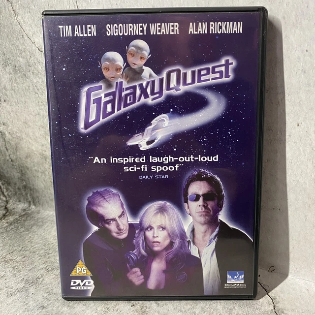Galaxy Quest Dvd Alan Rickman Sigourney Weaver Tim Allen Parisot £3