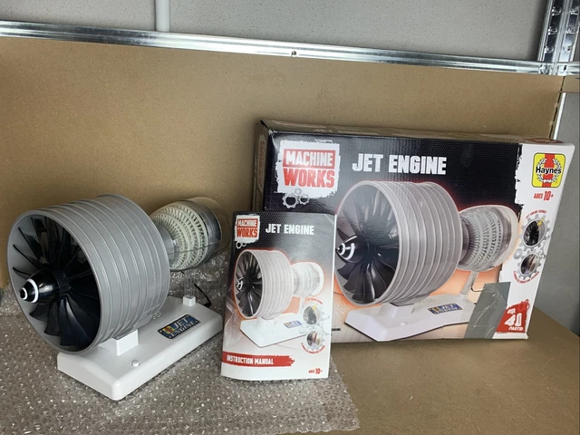 HAYNES MACHINE WORKS DIY Build Your Own Jet Engine Kit Model £28.99 ...