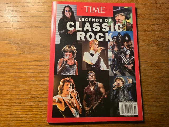 TIME MAGAZINE SPECIAL: 2025 Legends of Classic Rock OZZY OSBOURNE JIMI ...