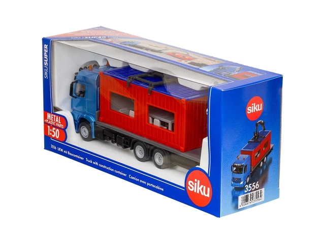SIKU 3556 MERCEDES LKW mit Baucontainer 1:50 OVP - 5601 EUR 29,99 ...