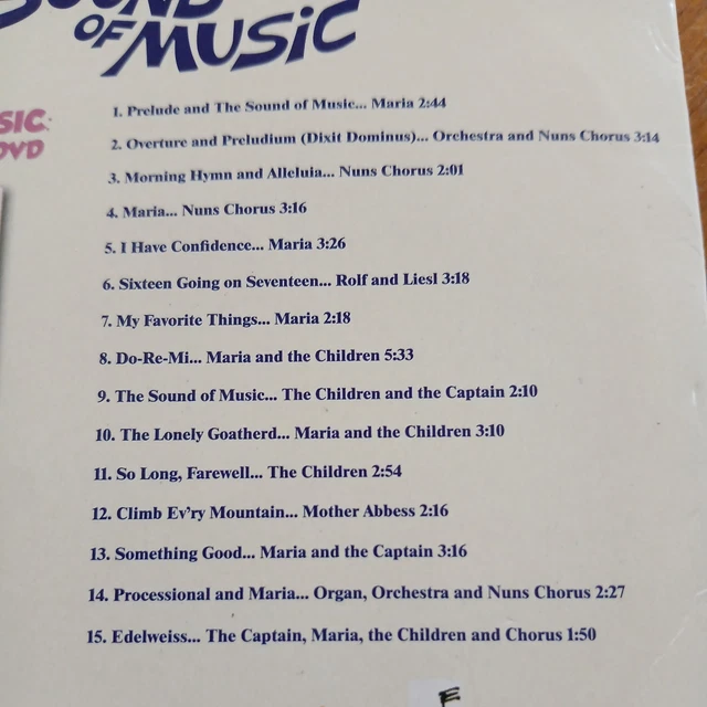 VARIOUS ARTISTS : Sound Of Music: Original Movie Soundtrack CD (2000) £ ...