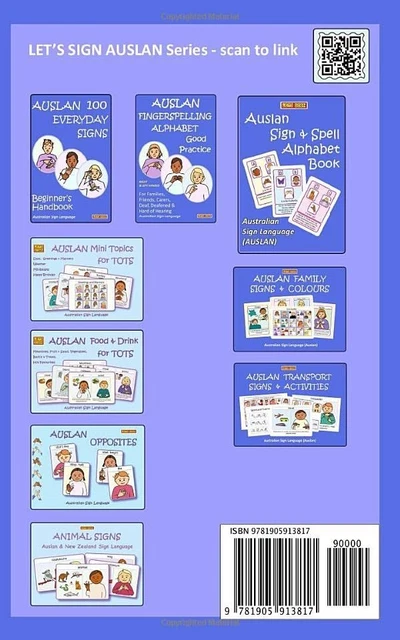 AUSLAN 100 EVERYDAY SIGNS: Beginners Handbook Australian Sign Language ...