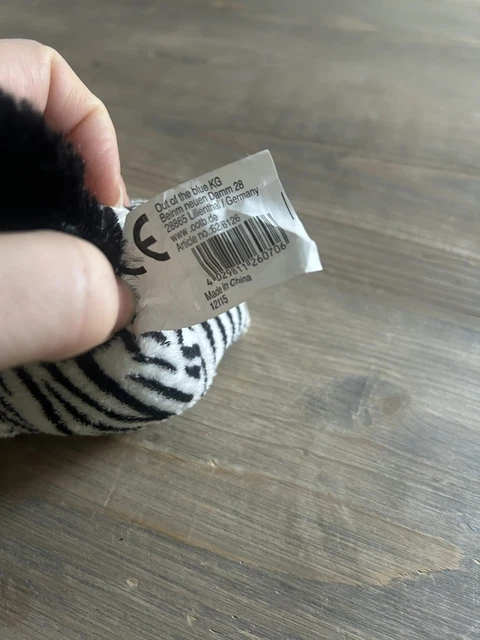 ZEBRA SOFT TOY Plush Teddy Stuffed Animal £2.24 - PicClick UK