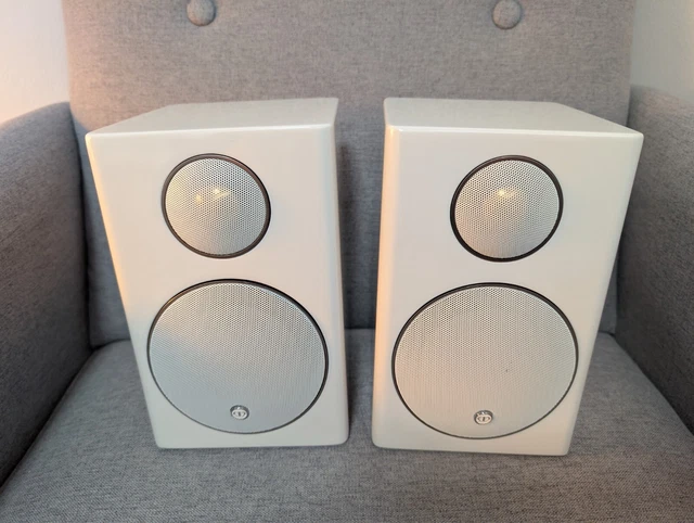 MONITOR AUDIO RADIUS R90HD Bookshelf Speakers (Pair) Piano White ...