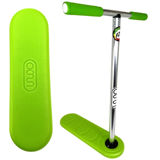 INDO X70 TRAMPOLIN Stunt-Scooter Roller Trick Trainer H=72cm 670 Grün ...