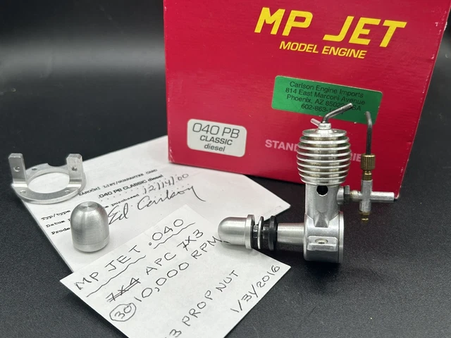MP JET 040 PB Classic Diesel Standard Series Model Airplane Engine RC ...