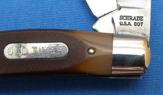 SCHRADE USA MADE {8OT} Old Timer "Senior Stockman" Knife. $129.00 ...