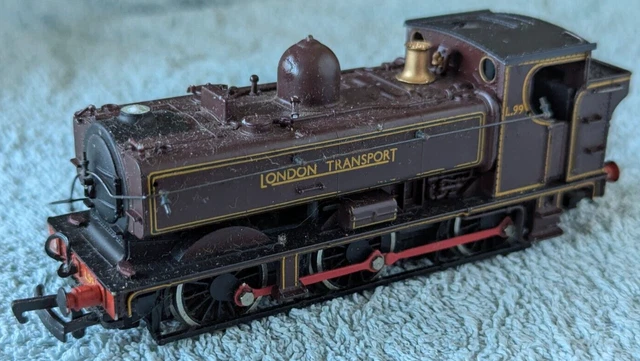 BACHMANN LONDON TRANSPORT Pannier Tank Locomotive L99 - OO Gauge - USED ...