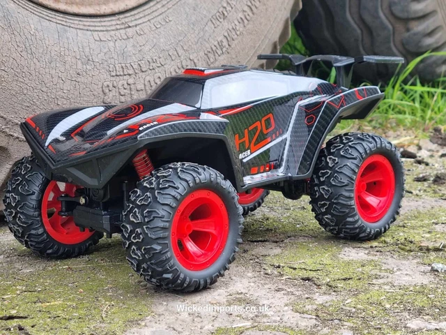 RC CAR OFF Road Truck 4X4 Jet Turbo Radio Controlled Tyco SMOKING LED ...