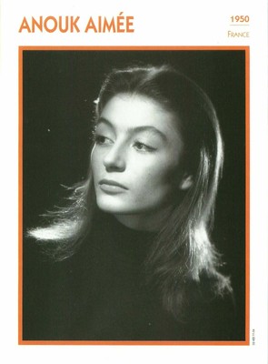 ANOUK AIMEE ACTRICE ACTRESS FICHE CINEMA FRANCE 90s EUR 4,99 - PicClick FR