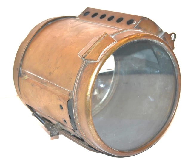 ANTIQUE H.L PIPER Co MONTREAL CANADA BRASS GAS POWERED SHIPS Marine ...