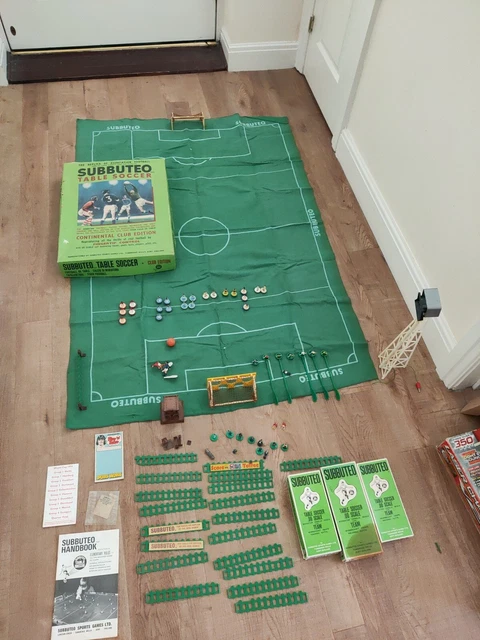 VINTAGE SUBBUTEO TABLE Soccer 1970s Continental Club Edition Bundle Police £9.99 - PicClick UK