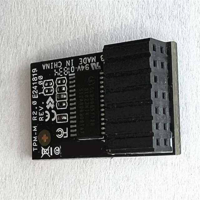 TPM 2.0 SECURITY Module 14-1 Pin Trusted Platform Module LPC For ASUS ...