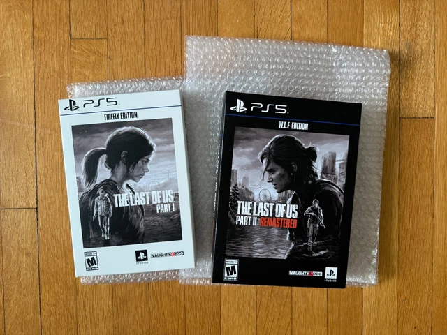 THE LAST OF US Part 1 & 2 Firefly + WLF (PS5) Collector's Lot *Read description* £516.36 ...