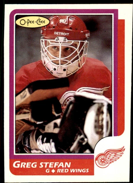 1986-87 O-PEE-CHEE GREG Stefan. Detroit Red Wings #51 EUR 2,00 ...