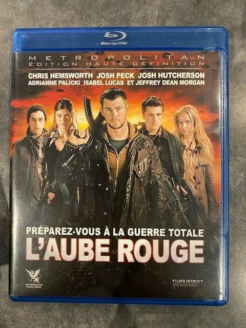 L'AUBE ROUGE - film en blu-ray zone B - CHRIS HEMSWORTH et JEFFREY DEAN ...