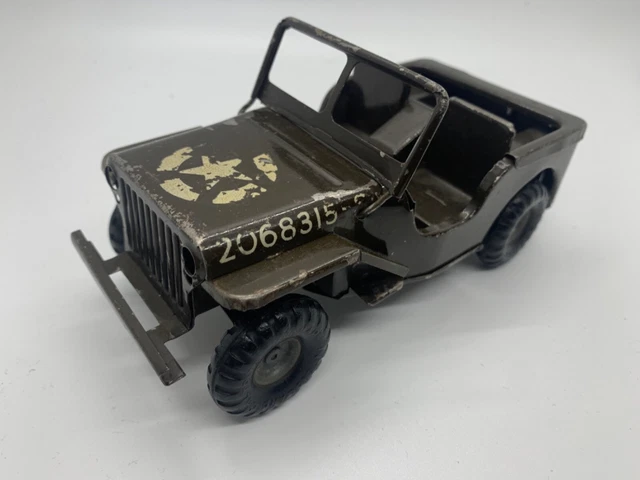 VINTAGE TRIANG CLOCKWORK Willys Jeep £20.00 - PicClick UK