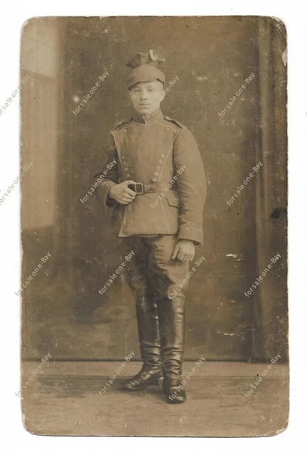WW1 PHOTO GERMAN Army Uhlan cavalry trooper, Delmenhorst, Deutsche ...