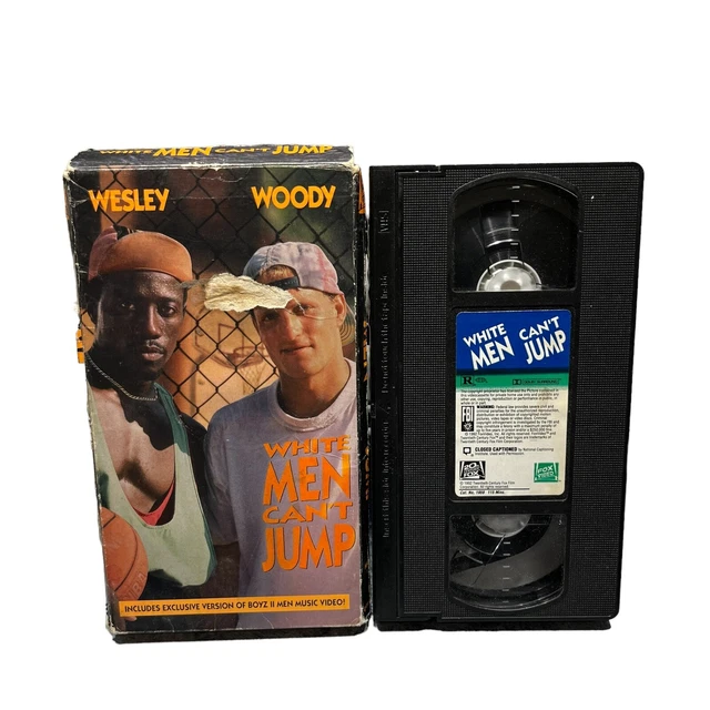 WHITE MEN CANT Jump (VHS, 1992)- Harrelson Snipes Rosie Perez V5 £6.41 ...