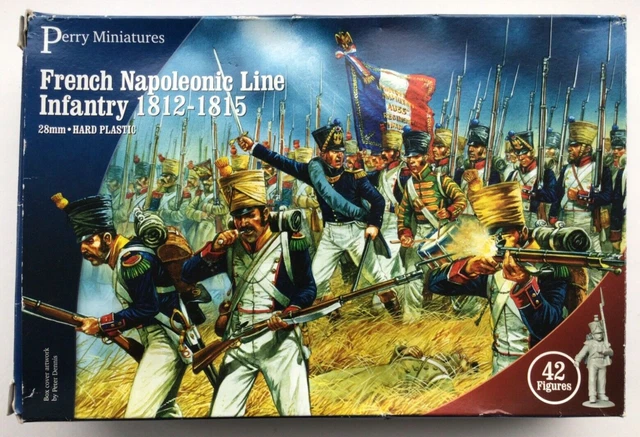 PERRY MINIATURES 28MM FRENCH NAPOLEONIC LINE INFANTRY 1812-15, READ ...