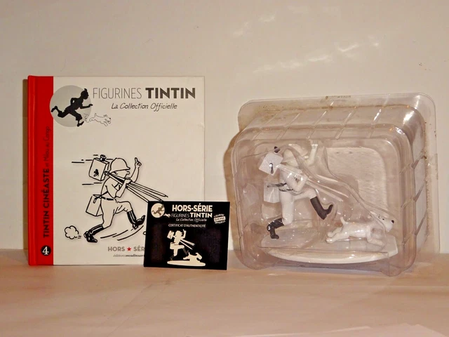 FIGURINE TINTIN COLLECTION officielle n°4 HS Hors Série Tintin Cinéaste ...