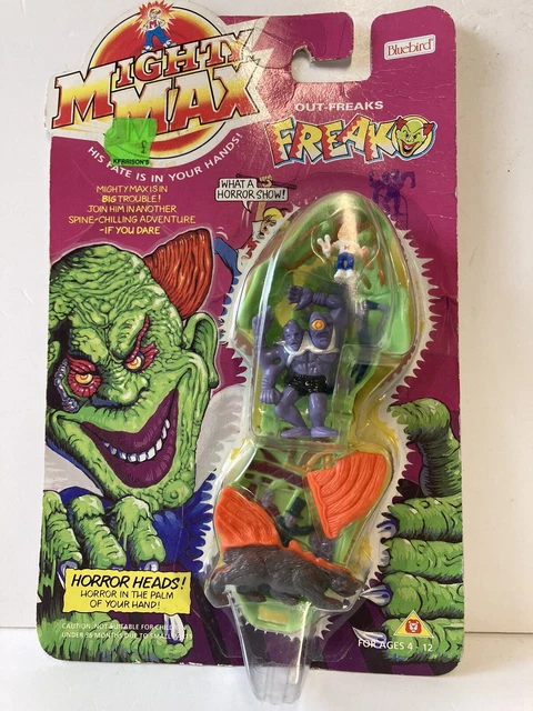 MIGHTY MAX HORROR Heads Out-Freaks Freako Bluebird BNIP £139.93 ...