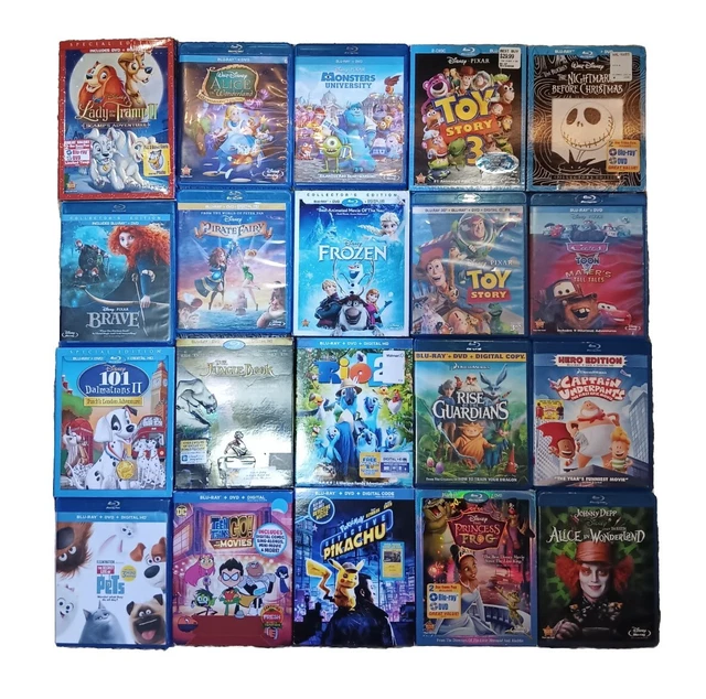 DISNEY PIXAR BLU-RAY Lot 20 Movies - Kids Collection, Toy Story, Pokemon + £44.64 - PicClick UK