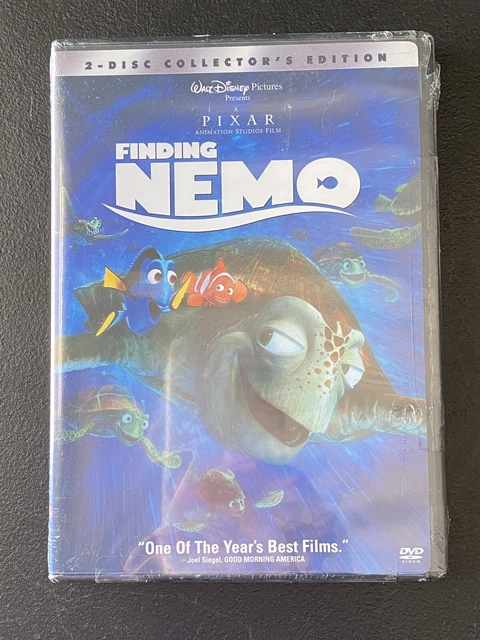 DISNEY PIXAR FINDING Nemo DVD, 2003, 2-Disc Set Collector’s Edition New ...
