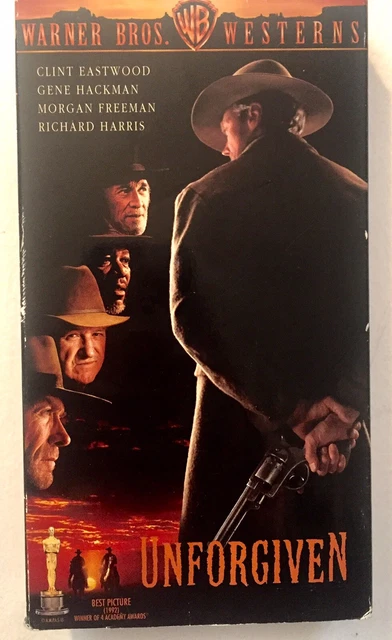 UNFORGIVEN (VHS, 1992) Clint Eastwood Gene Hackman Morgan Freeman Richard Harris £1.43 - PicClick UK