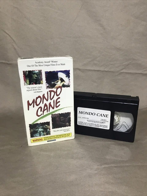MONDO CANE VHS. Runs Great. SHOCKUMENARY. RARE. EUR 11,26 - PicClick IT