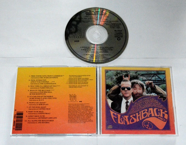 FLASHBACK OST ORIGINAL Soundtrack Various Artists (CD 1989 WTG Records ...