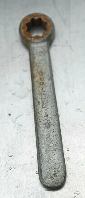 VINTAGE 1/2& ARMSTRONG #585 8 Point Lathe Tool Post Wrench Armstrong ...