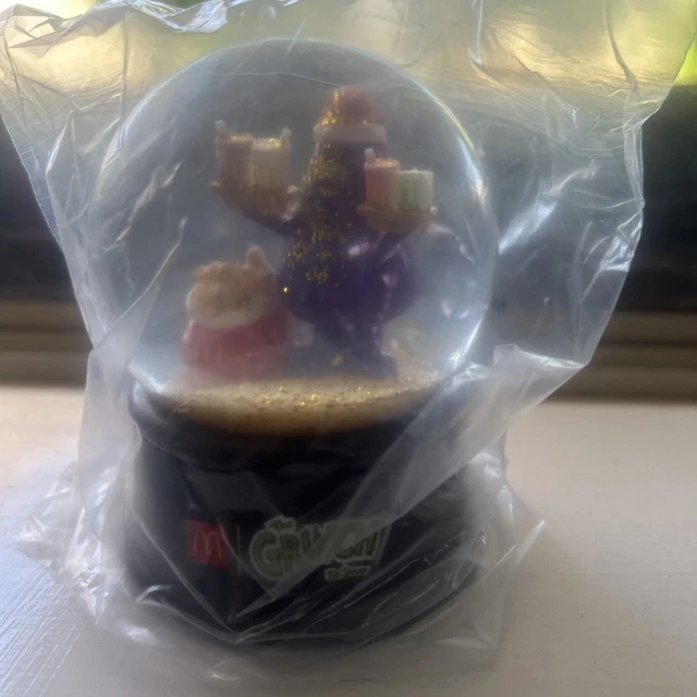 MCDONALDS 2025 THE Grinch Meal Christmas Snow Globe (Snowglobe) Grimace ...