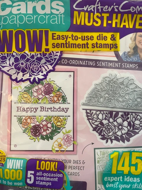 NEW SIMPLY CARDS & Papercraft magazine sealed with extras issue 269 £3. ...