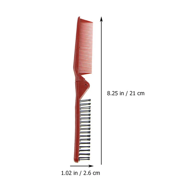 4 PIÈCES PEIGNES pliables peigne pliant antistatique en plastique ...