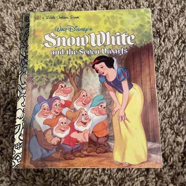 WALT DISNEY'S SNOW White & The Seven Dwarfs A Golden Book 1997 £13.03 ...