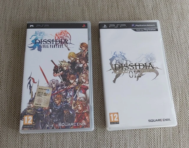 SONY PLAYSTATION PSP Final Fantasy Dissidia+Dissidia Duodecim 012 Ita ...