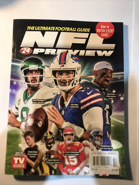 LIFE SPECIAL SERIES magazine 2024 NFL Preview 2024 The Ultimate ...
