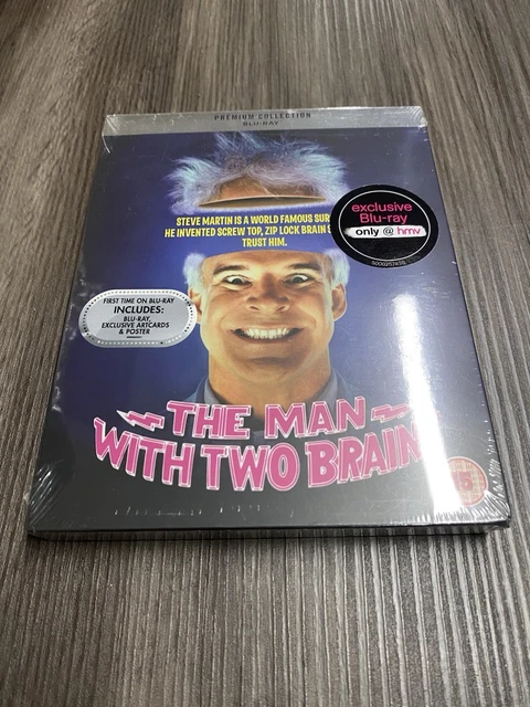 PREMIUM COLLECTION MAN With Two Brains Blu Ray......steve Martin £49.99 ...