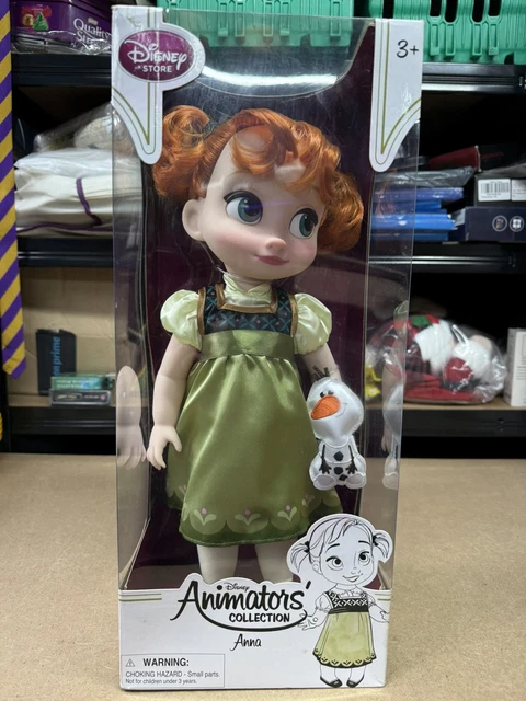 DISNEY ANIMATORS COLLECTION Anna Doll With Olaf £2.79 - PicClick UK