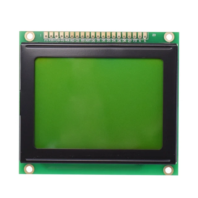12864T DOT MATRIX Screen Module 128x64 LCD Screen 5V T6963 Control $24. ...