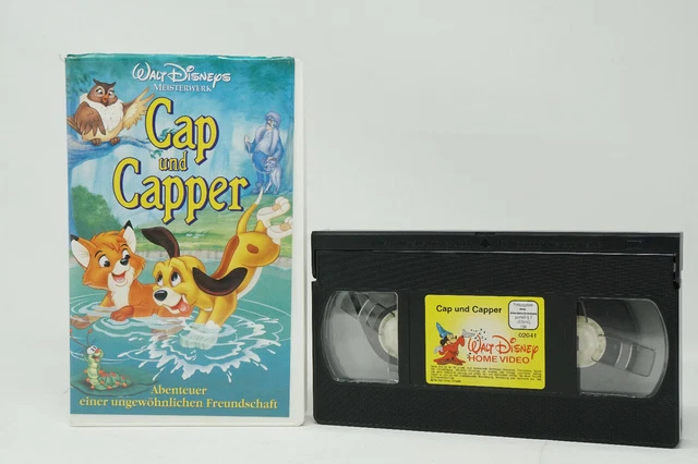 CAP UND CAPPER, Meisterwerke von Walt Disney, VHS Originalkassette EUR ...