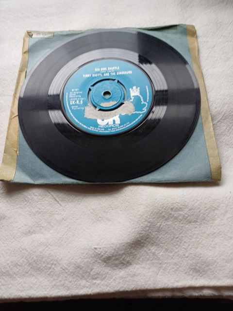 TERRY DACTYL & the DINOSAURS (SEA SIDE SHUFFLE) 7 pouces vinyle single ...