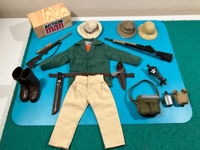 VINTAGE ACTION MAN Jungle Explorer 1969 With Extra Explorer Equipment £ ...