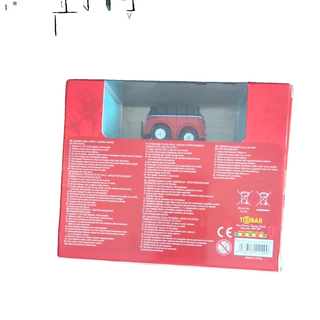 REMOTE CONTROL Vw Campervan Stunt Set With Cones & Attachments For ...