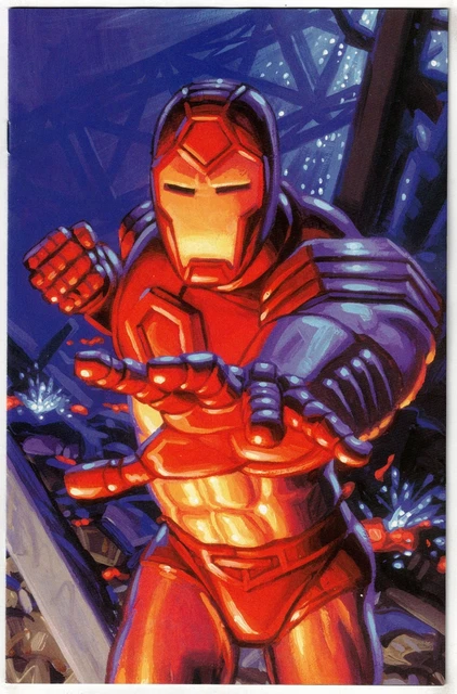 INVINCIBLE IRON MAN #14 (2024)-1:50 Greg Hildebrandt Marvel Variante ...